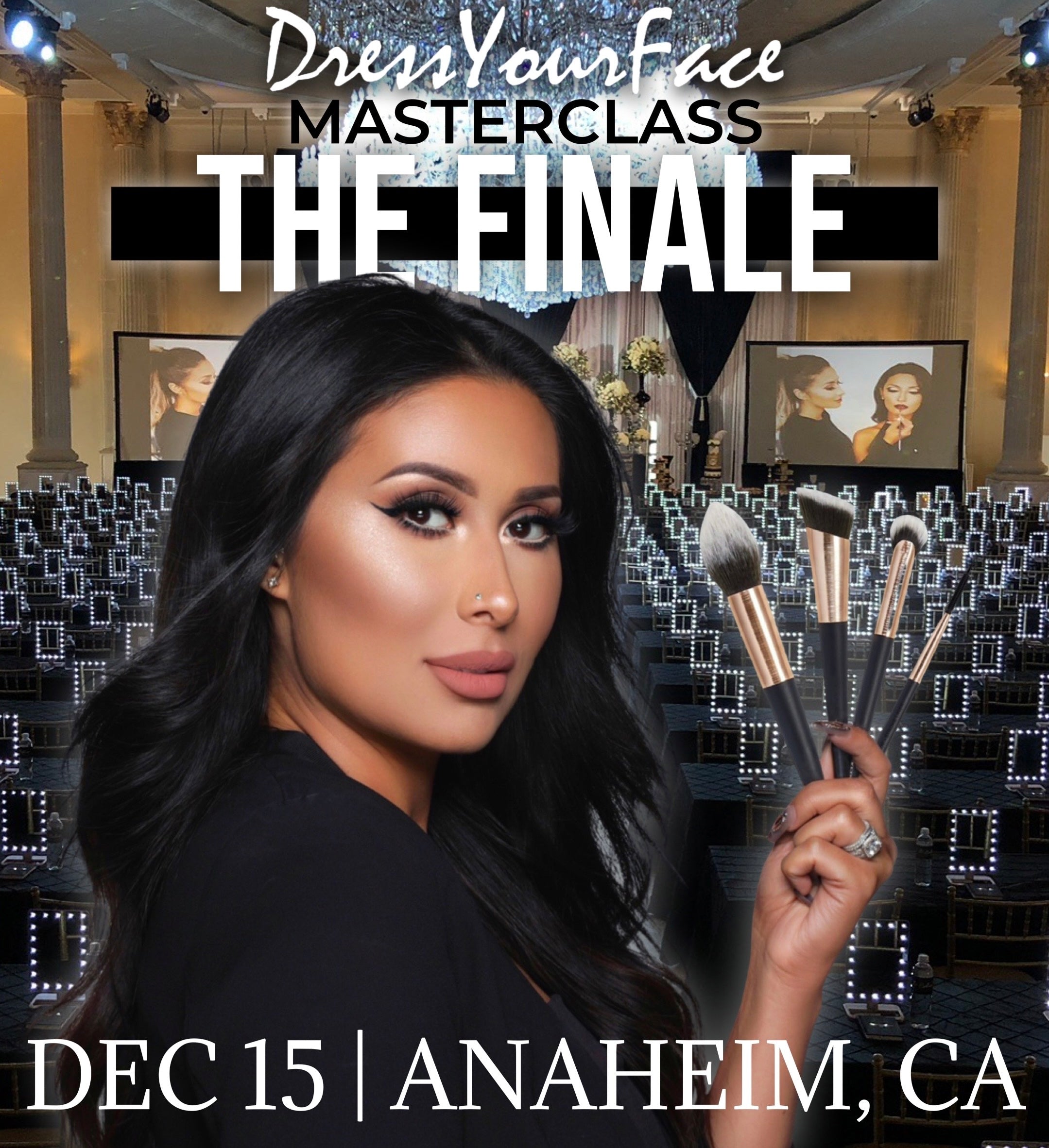 DYF MASTERCLASS FINALE: Dec 15 in Anaheim, CA – DressYourFaceLIVE